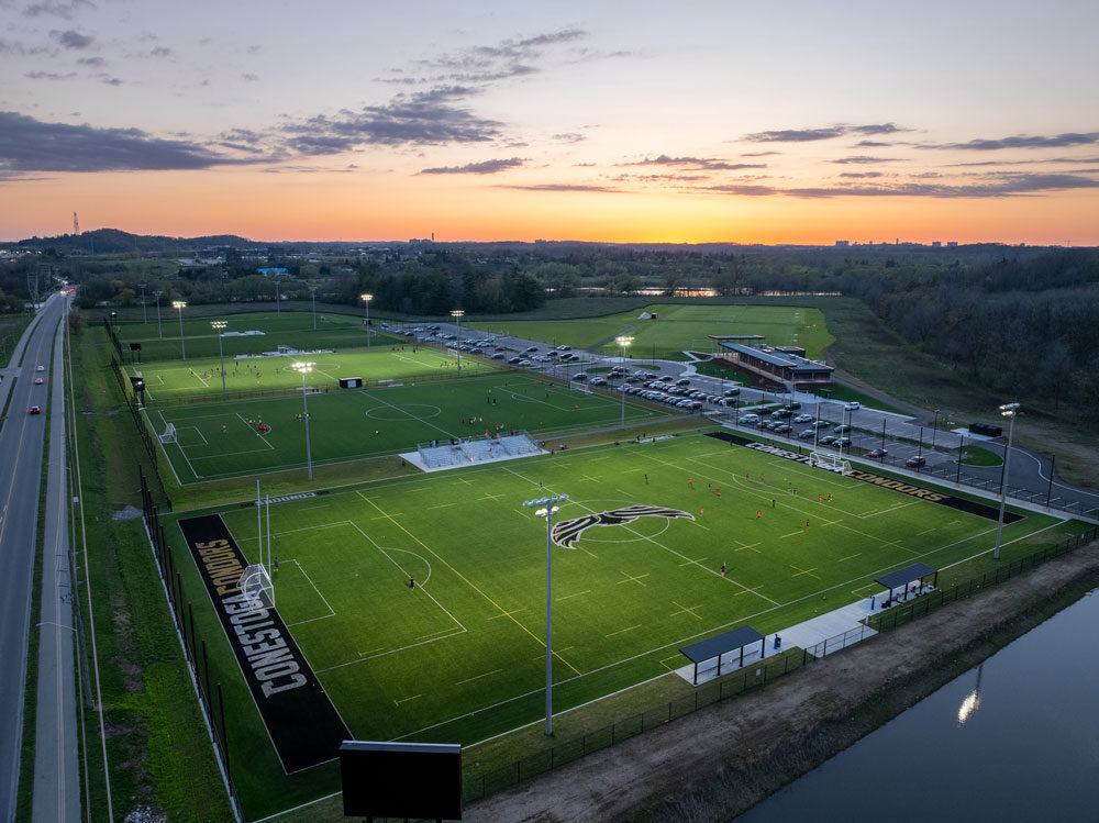 Ontario Soccer Stadium Field